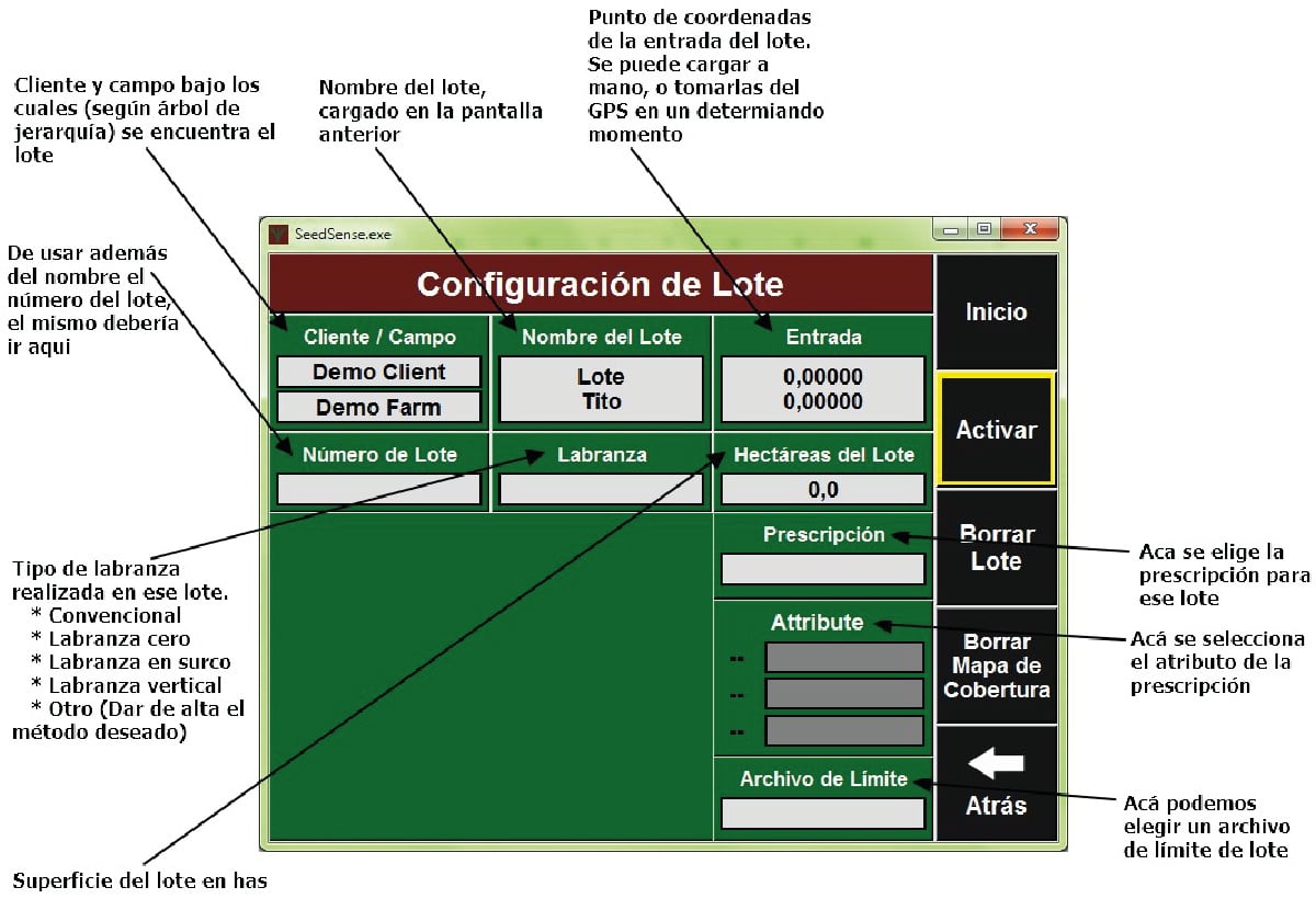 Importar prescripciones con un monitor Precision Planting GEN 2